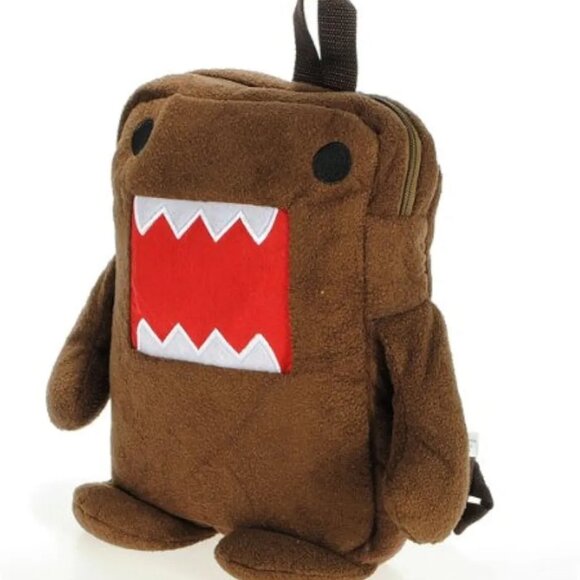 Bags | Domo Kun Plush Backpack | Poshmark